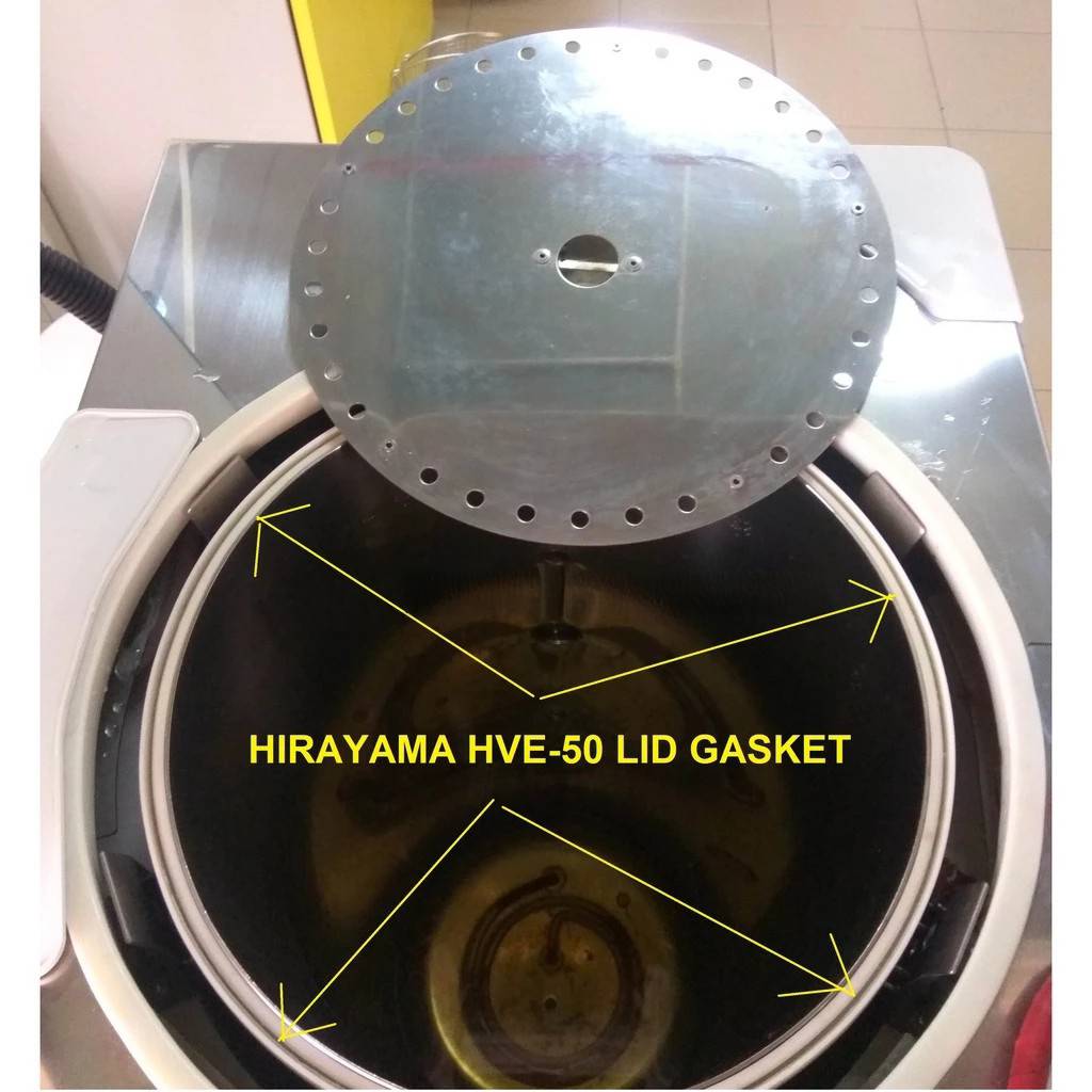 HIRAYAMA HVE-50 ORIGINAL LID GASKET (JAPAN) – Enspecta